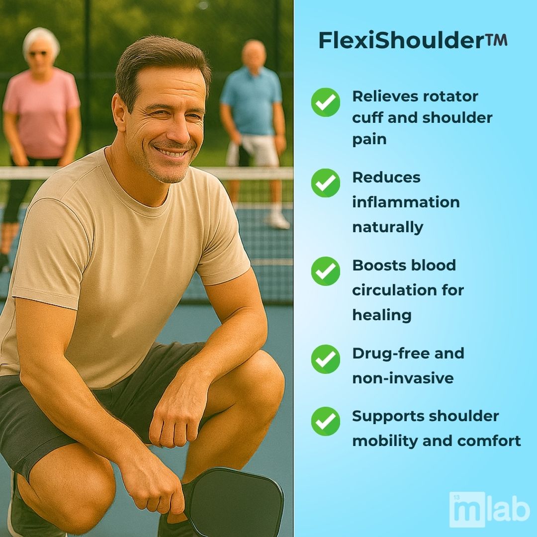 FlexiShoulder™ - Natural Shoulder Pain Patch – mLab